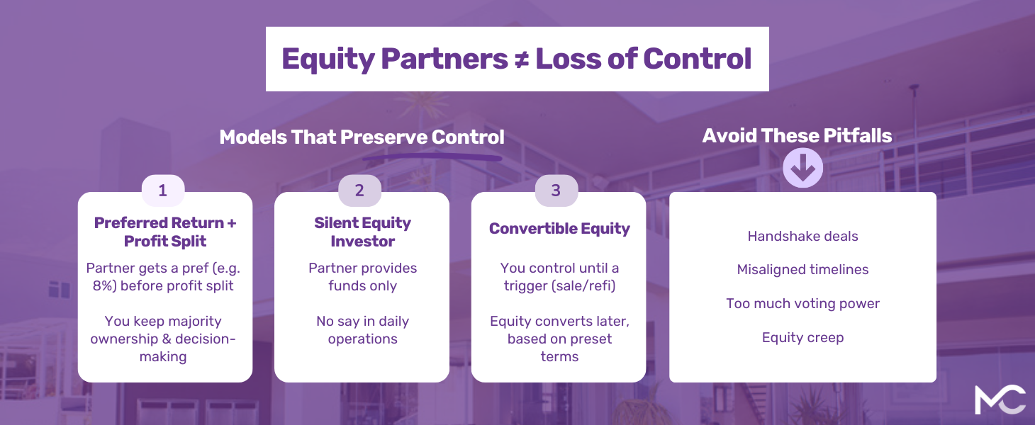 How to Leverage Equity Partners Without Giving Up Control | Malve ...